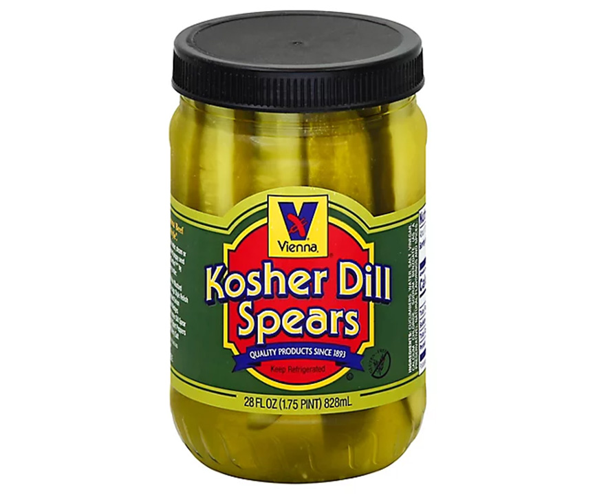 Vienna Beef Brand Kosher Dill Pickle Spears – Ellengee Market
